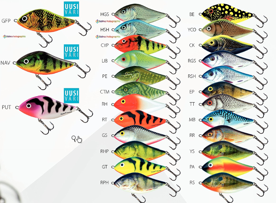 Salmo Slider 10cm 46g - Sinking - Erakellari.fi verkkokauppa