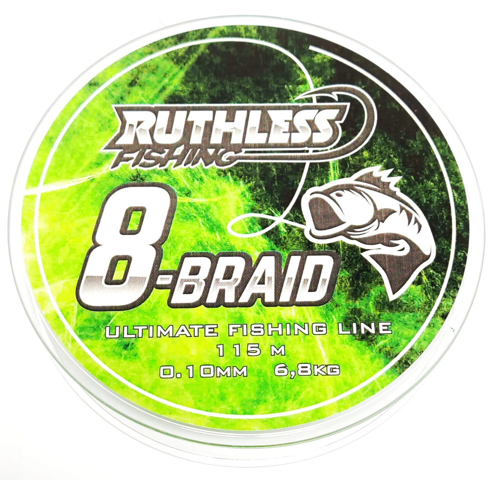 Ruthless 8-Braid kuitusiima 115m F-green/ Kirkkaan vihreä - Erakellari.fi verkkokauppa
